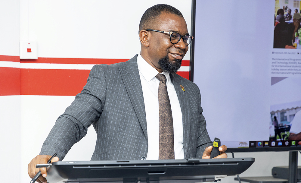 KNUST E-learning Centre Organises Media Training Session for its Staff | Registrar's Offices